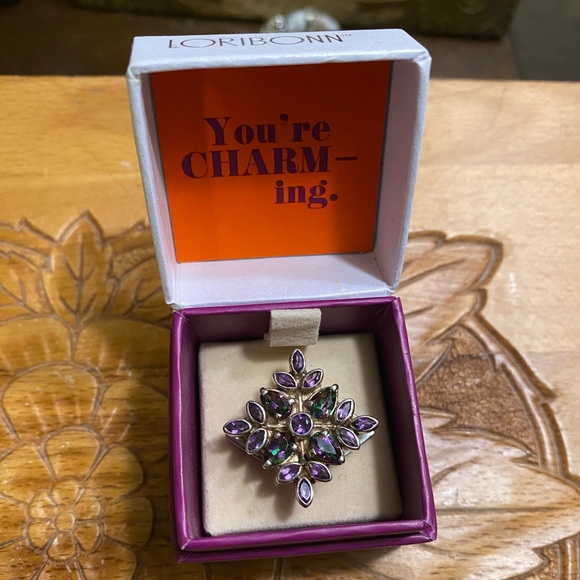 Lori Bonn | Jewelry | Lori Bonn Sterling Silver Mystic Topaz Slide ...